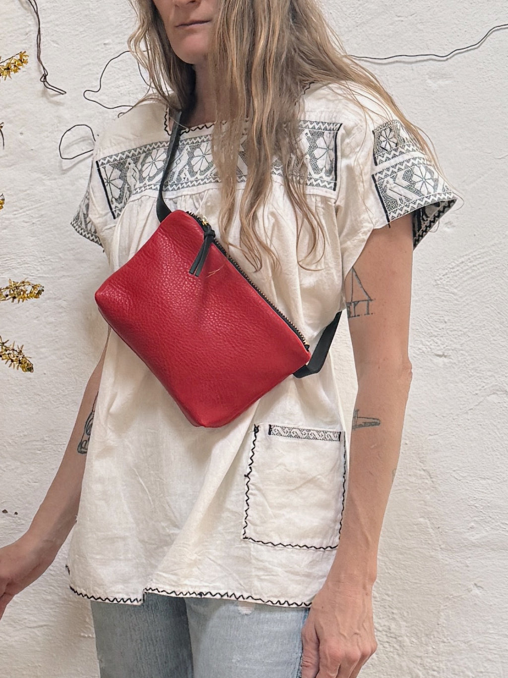 Amada Leather Fanny Pack: Roja – Eleven Thirty Shop