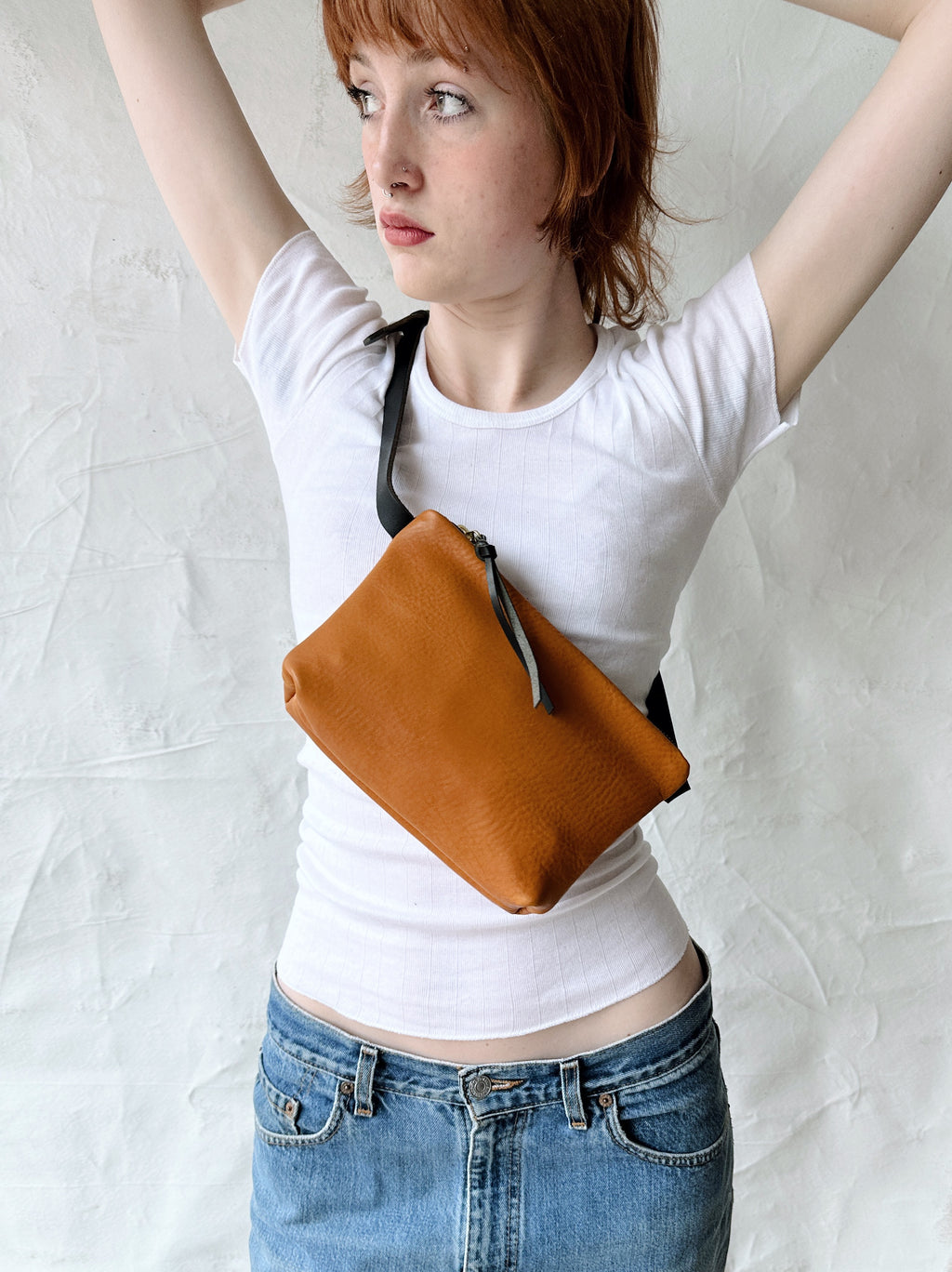 Amada Leather Fanny Pack: Straw – Eleven Thirty Shop